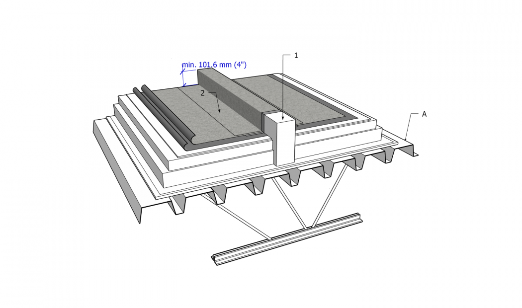 SBS Control Joint (Roof Divider) - RCABC Roofing Practices Manual