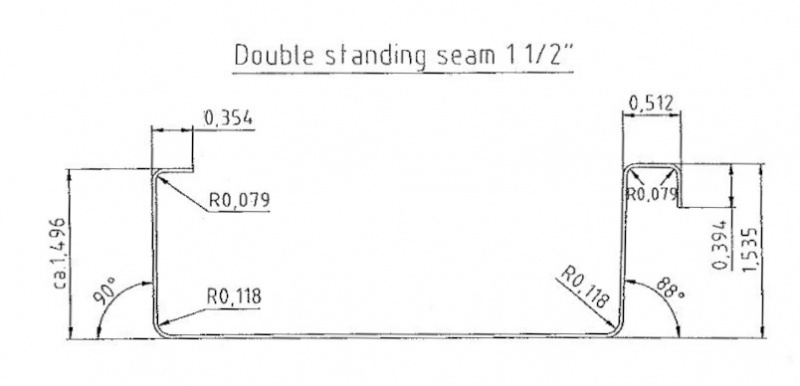 File:(Laing) Quadro Mechanical Lock Seam Profile.JPG - RCABC Roofing ...